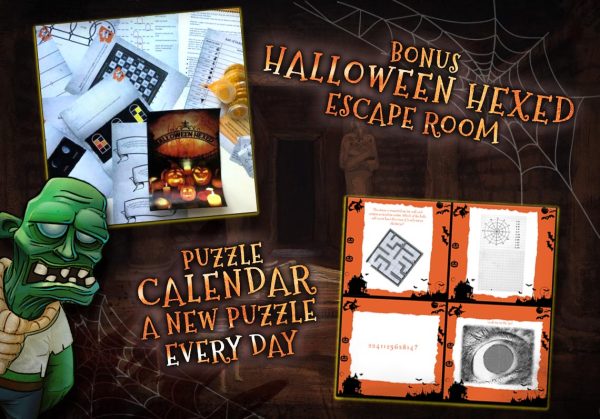 HALLOWEEN BOX of 4 Fun Escape Room Kits | Print & Play | Save 60%